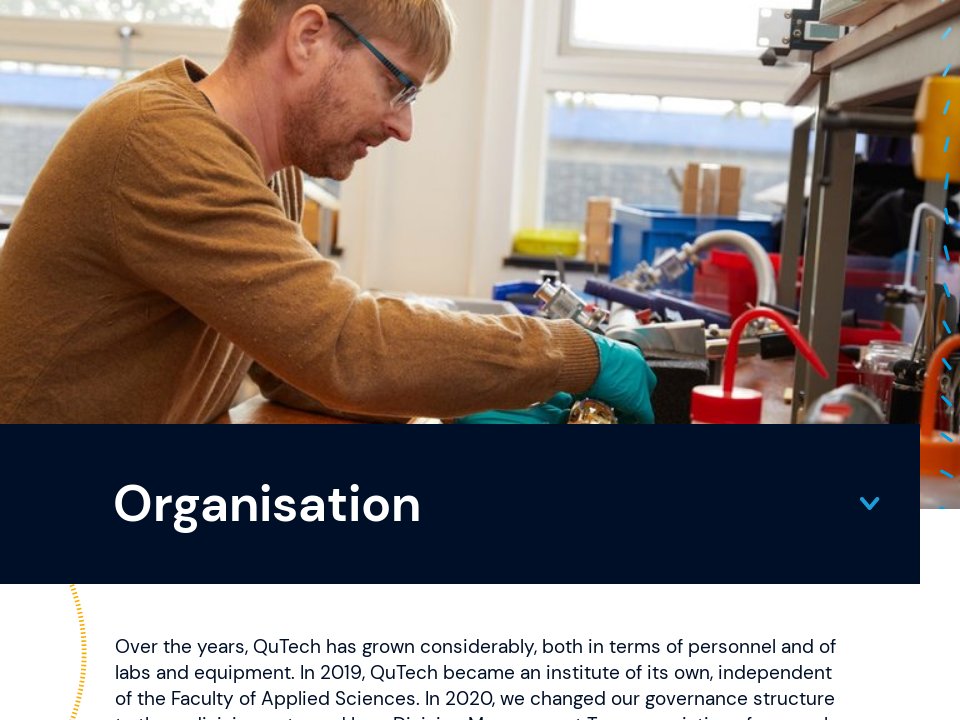 Organisation - QuTech Annual Report 2021